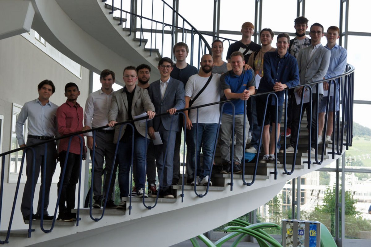 Teilprüfungsfeier am Standort Baden