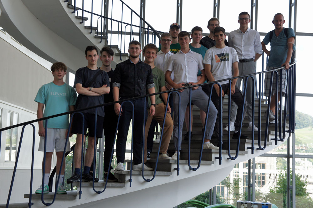 Teilprüfungsfeier am Standort Baden