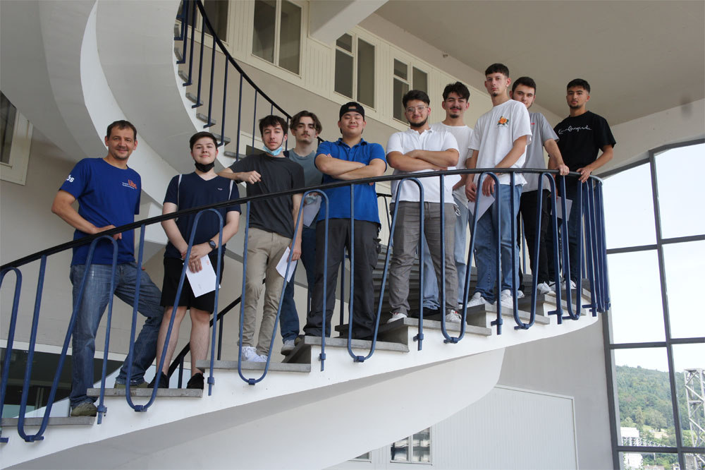 Teilprüfungsfeier am Standort Baden