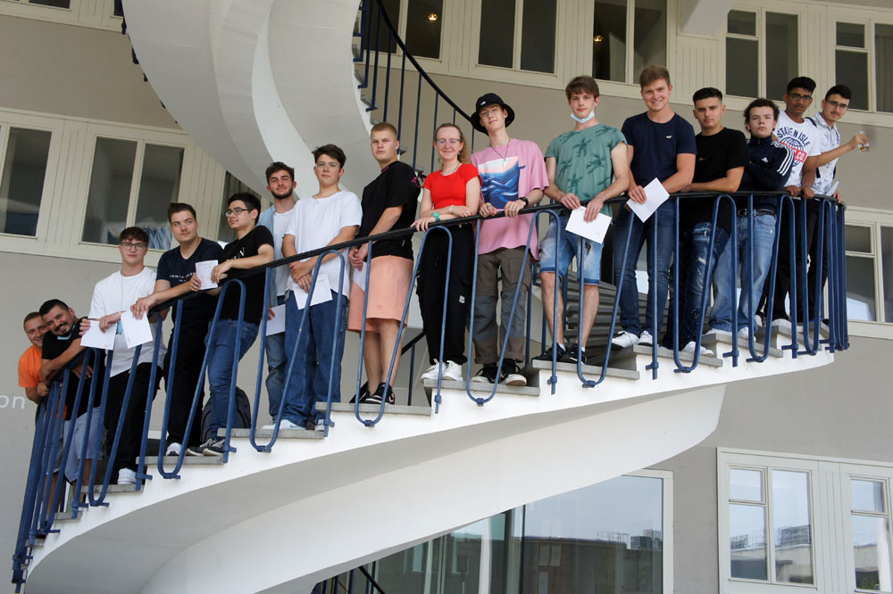 Teilprüfungsfeier am Standort Baden