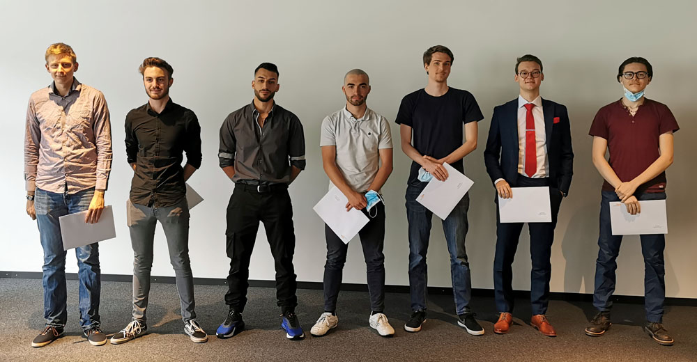 Lehrabschluss 2021 am Standort Baden